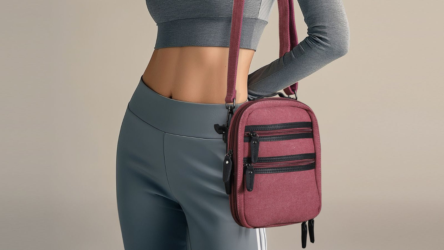 Everyday Concealed Carry Made Easy | Jax Canvas Crossbody by DS Concea