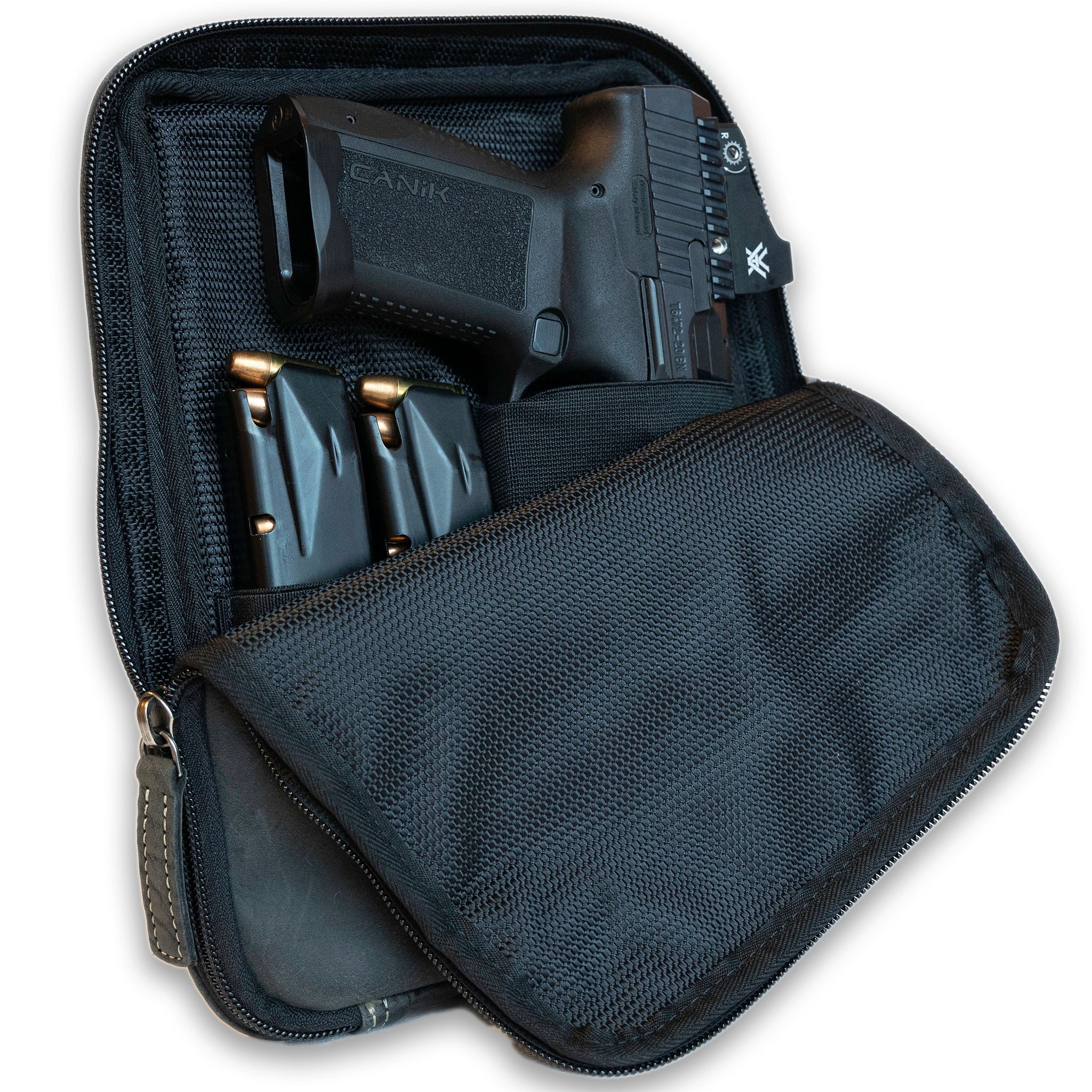 Concealed Carry Crossbody – Leather Pistol Case Purse
